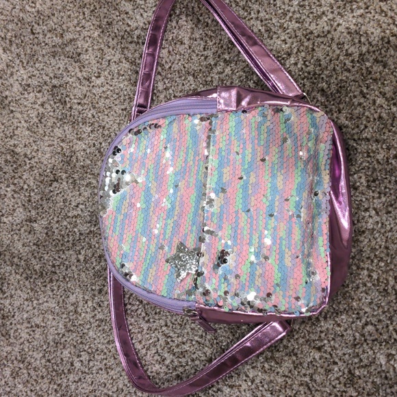 Target | Accessories | Nwot Girls Twotoned Sequin Backpack | Poshmark